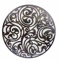 China Large Size Outdoor Garden Corten Steel Artwork 160cm or customized for sale