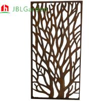 China Customizable Metal Decorative Panels Corten Steel Privacy Screens Weather Proof for sale