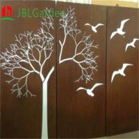 China Customizable Metal Decorative Panels Corten Steel Privacy Screens Weather Proof for sale