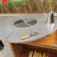 China Weather Proof Garden Metal Barbecue Grill Fire Pit BBQ Charcoal Grill Antirust for sale