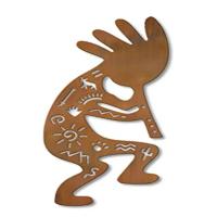 China 2mm  Abstract Corten Garden Ornaments Metal Art Ornaments Rustproof for sale