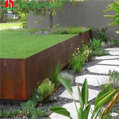 China 1SGS 000mm*1.6mm*100mm  Galvanized Corten Steel Border Edging Corten Lawn Edging for sale