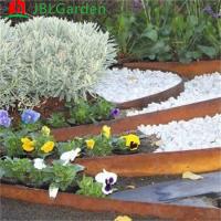 China 1SGS 000mm*1.6mm*100mm  Galvanized Corten Steel Border Edging Corten Lawn Edging for sale