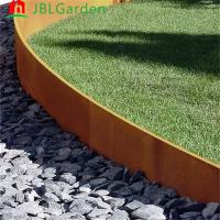 China 1SGS 000mm*1.6mm*100mm  Galvanized Corten Steel Border Edging Corten Lawn Edging for sale