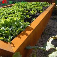 China 1SGS 000mm*1.6mm*100mm  Galvanized Corten Steel Border Edging Corten Lawn Edging for sale