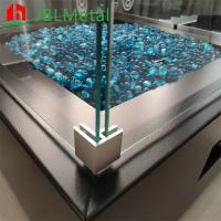 China ISO9001 800*800*400mm Large Patio Garden Gas Fire Pits Burner Kit System Smokeless for sale