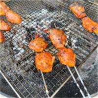 China Fold Hanging  Steel BBQ Grill  Garden Portable Barbecue Grill Wall Installation for sale
