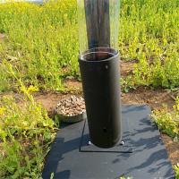 China Biomass Pellet Warming 140cm garden patio heater Portable Modern Wood Stoves for sale
