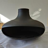 China Hotel and Indoor Rotating Suspended hanging Fireplace Ethanol Hanging Fireplace for sale