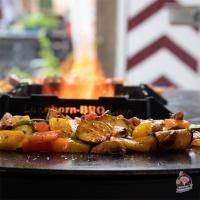 China Portable Pizza Oven Corten Steel Bbq Grill Easily Assembled Outdoor for sale
