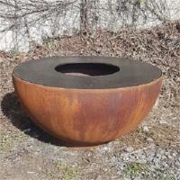 China Portable Pizza Oven Corten Steel Bbq Grill Easily Assembled Outdoor for sale