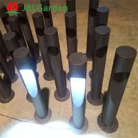 China Rusty Corten Garden Lights Metal Waterproof LED Landscape Lawn Bollard Light Rust Color for sale
