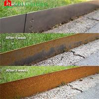 China Corten Steel Rusted Metal Raised Garden Grow Bed 1.6mm Thickness for sale