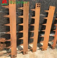 China Corten Steel Rusted Metal Raised Garden Grow Bed 1.6mm Thickness for sale