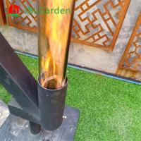 China Garden Steel Patio Heater Outdoor Wood Pellet Heater 140cm Or Customize for sale