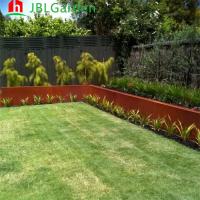 China Natural Rusty Metal Garden Lawn Edging Corten Steel Decorative Landscape Border for sale