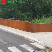 China Natural Rusty Metal Garden Lawn Edging Corten Steel Decorative Landscape Border for sale