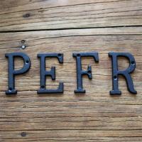China Metal Garden Corten Steel Sign Letters Outdoor Decorations for sale