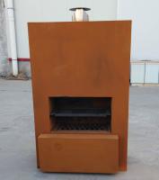 China Backyard Decor Weathering 600mm Steel Fire Pit  Easy To Assemble for sale