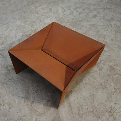 China Garden Wood Burning 3mm Thick Outdoor Steel Fire Pit Assembly Required for sale