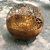 China Outdoor 1000mm Diameter Steel Fire Pit Manual Ignition 6mm Thickness for sale