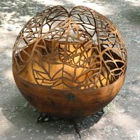 China Outdoor 1000mm Diameter Steel Fire Pit Manual Ignition 6mm Thickness for sale