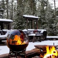 China Corten Steel/Weathering Steel Outdoor Round Fire Pit Rustic Red or Customized for sale