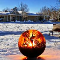 China 3mm Thick Outdoor Wood Burning Fireplace - Easy Assembly Required for sale