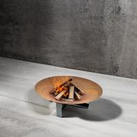 China Corten Steel/Weathering Steel Manual Fire Pits for Outdoor Use Garden Decoration Outdoor Firepit Bowl for sale