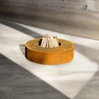 China 6mm Steel Outdoor Fireplace freestanding steel brazier fire burner for sale
