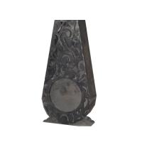 China Manual Ignition Corten Steel Outdoor Fire Chimenea Assembly Required for sale