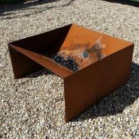 China Garden Wood Burning 3mm Thick Outdoor Steel Fire Pit Assembly Required for sale