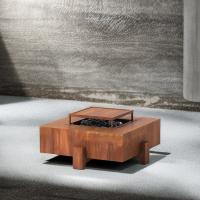 China outdoor Round/Square Natural Gas Corten Steel Fire Burner For Sale for sale