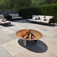China Corten Steel/Weathering Steel 1000mm BBQ Brazier Fire Pits Customized for sale