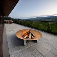 China Corten Steel/Weathering Steel 1000mm BBQ Brazier Fire Pits Customized for sale