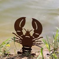 China Weather Resistant Garden Metal Ornaments Rust Resistant Easy To Install for sale