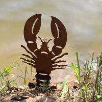 China Weather Resistant Garden Metal Ornaments Rust Resistant Easy To Install for sale