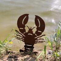 China Weather Resistant Garden Metal Ornaments Rust Resistant Easy To Install for sale