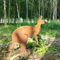 China Rust-Resistant Metal Garden Ornaments For Garden Decoration Corten Steel for sale