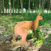 China Rust-Resistant Metal Garden Ornaments For Garden Decoration Corten Steel for sale