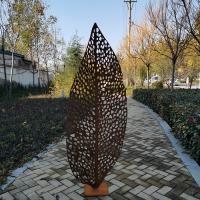 China Outdoor Customized Corten Steel Garden Art Oem / Odm Available for sale