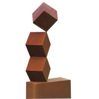 China OEM / ODM Corten Steel Garden Sculpture High Strength for sale