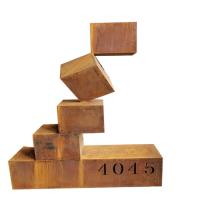 China OEM / ODM Corten Steel Garden Sculpture High Strength for sale