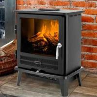 China Black Wood Burning Fire Pits Cast Iron Construction Iron Vintage Wood Burning Stoves for sale