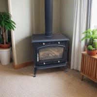 China Assembly Required Wood Burning Fire Pits Cast Iron Construction Indoor Cast Iron Wood Burning Stove for sale