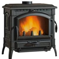 China Black/Grey Square Wood Burning Fire Pits Vintage Cast Iron Parlor Stove cast iron wood burner for sale