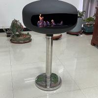 China Durable Standing Ethanol Fireplace Long Burn Time for sale