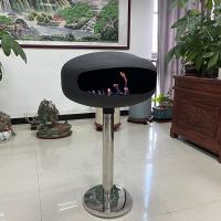 China Assembly Required Bioethanol Fireplace Indoor Carbon Steel Stainless Steel Freestanding for sale
