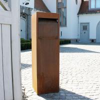 China Weather-Resistant Apartment Complex Mailboxes Rustic Look Outdoor Decorations Modern Mail Box for sale