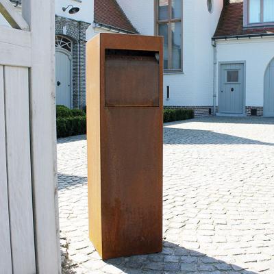 China Weather-Resistant Apartment Complex Mailboxes Rustic Look Outdoor Decorations Modern Mail Box for sale